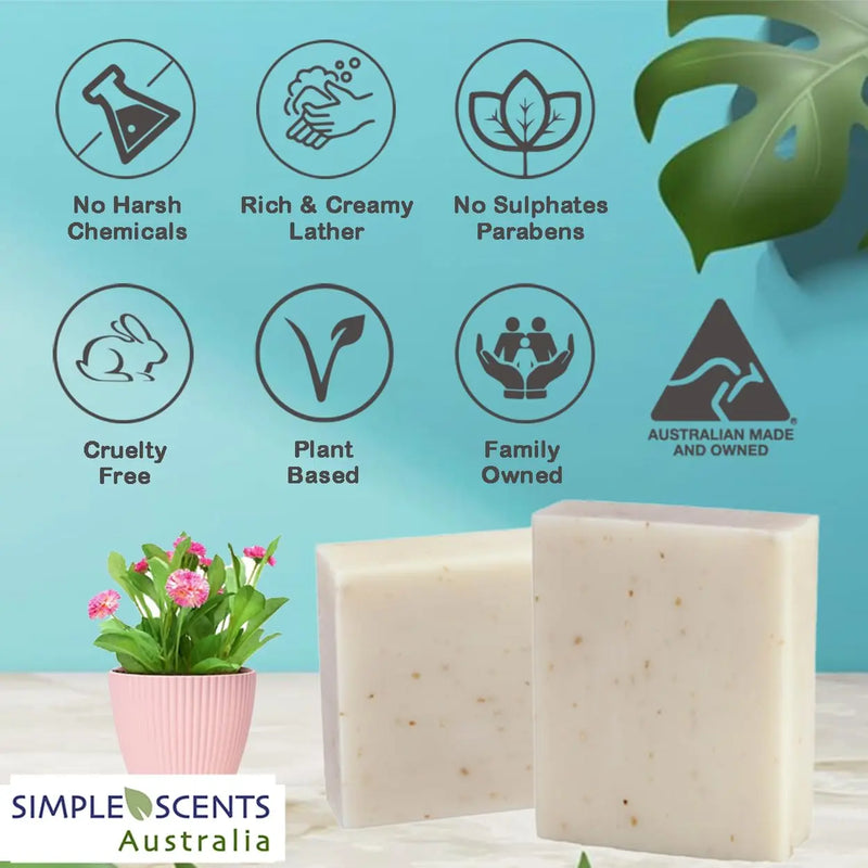Australian Natural Soap - Variety of Natural Scented Body & Bath Items